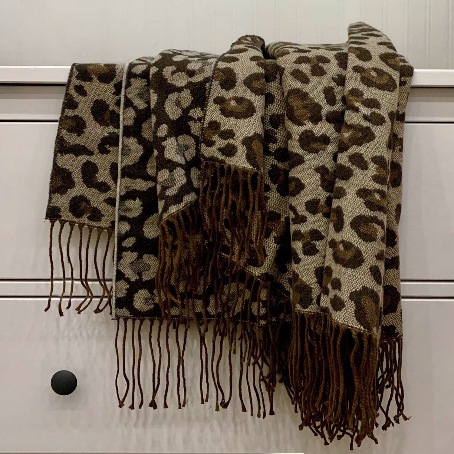 Leopard Print Throw –Animal Print Blanket 130x150 | The Bedspread Shop