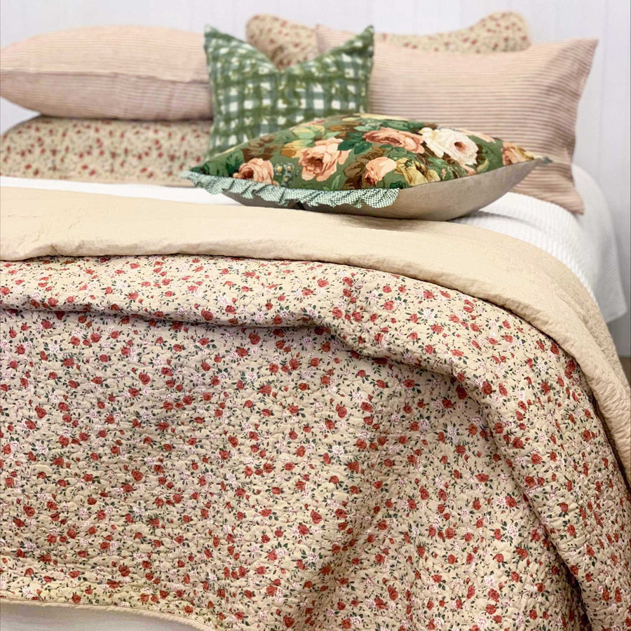 Quilted Coverlets | Quilted Floral Coverlet & Comforter Sets Australia ...
