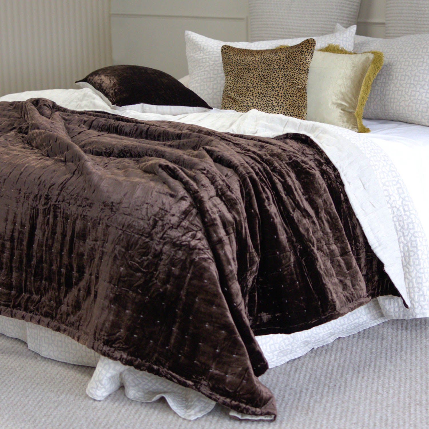 Linensmith Maison Chocolate – The Bedspread Shop