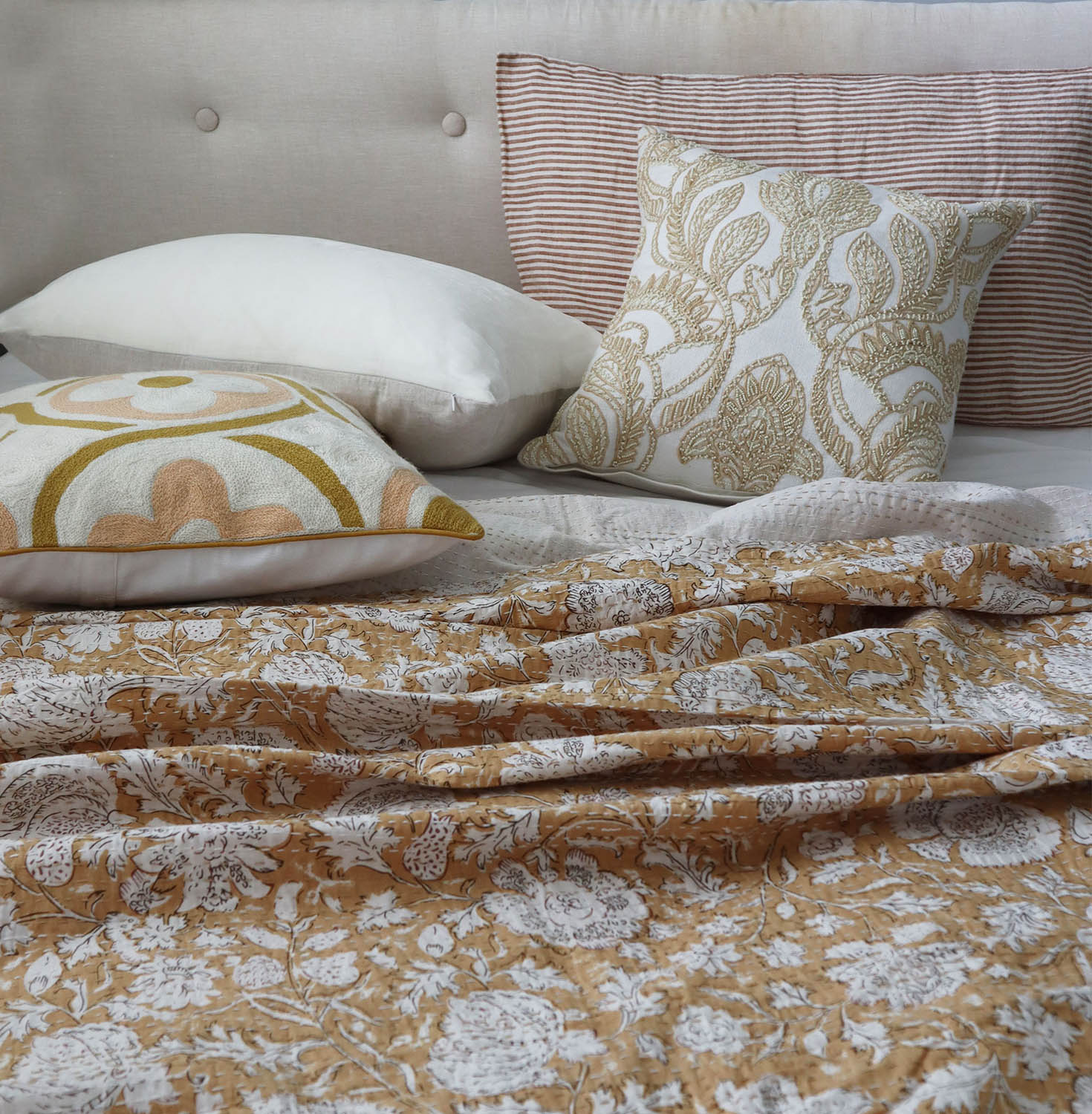 Quilted Coverlets | Quilted Floral Coverlet & Comforter Sets Australia ...