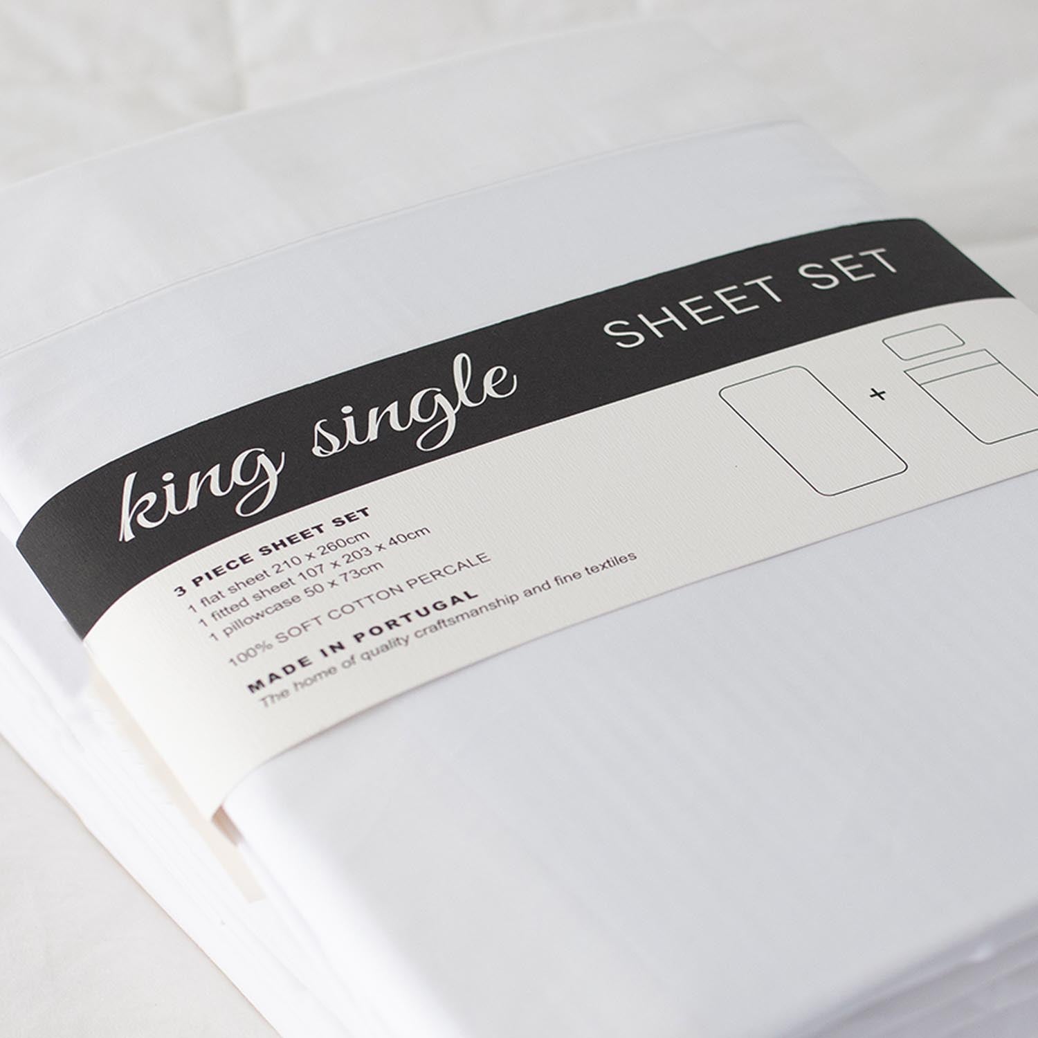 TBS King Single Sheet sets – The Bedspread Shop