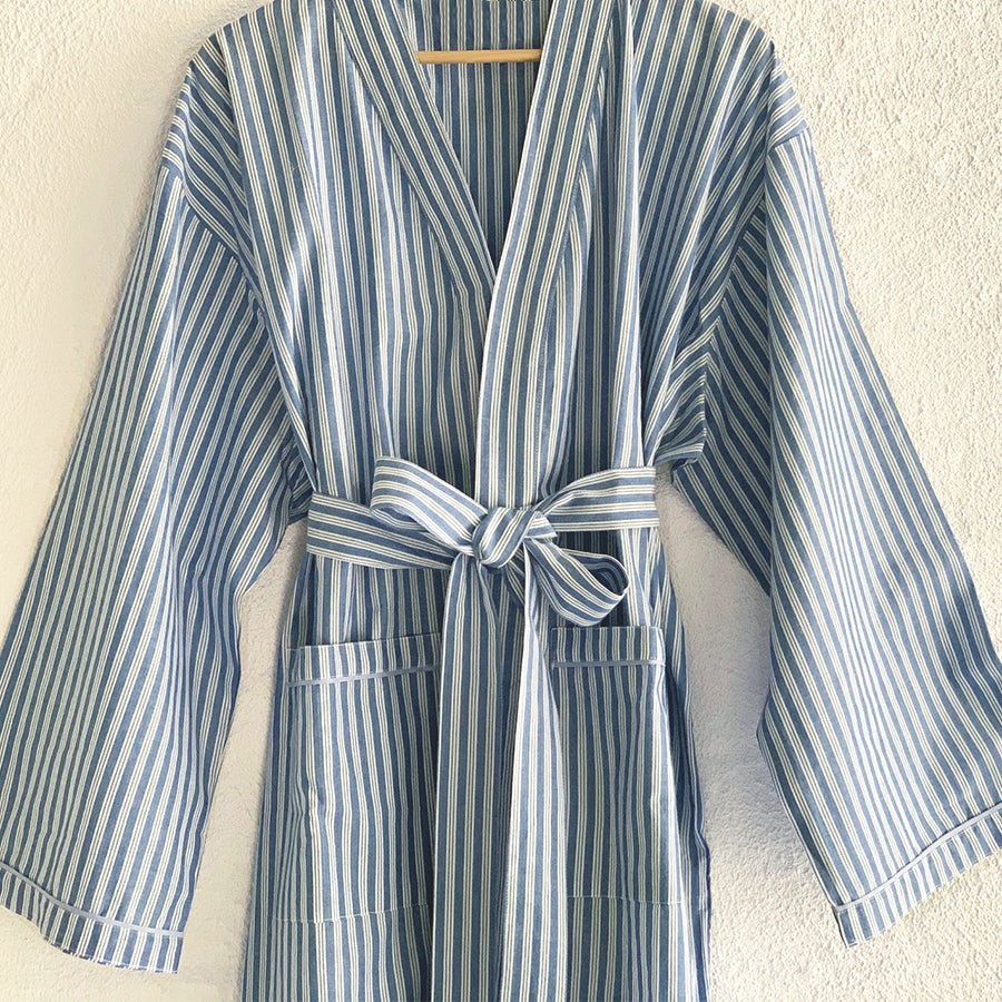 Cotton Kimono Robe | Kimono Robe | The Bedspread Shop